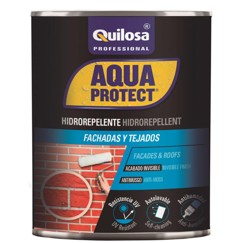 Hidrorepelente Fachadas/tejados Incolor Aqua Protec 750ml 34 - Masferreteria
