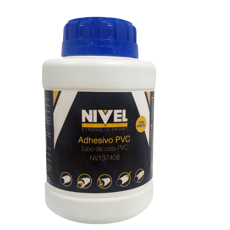 Adhesivo Pvc Rigido 500 Gr Tubo Nivel - Masferreteria