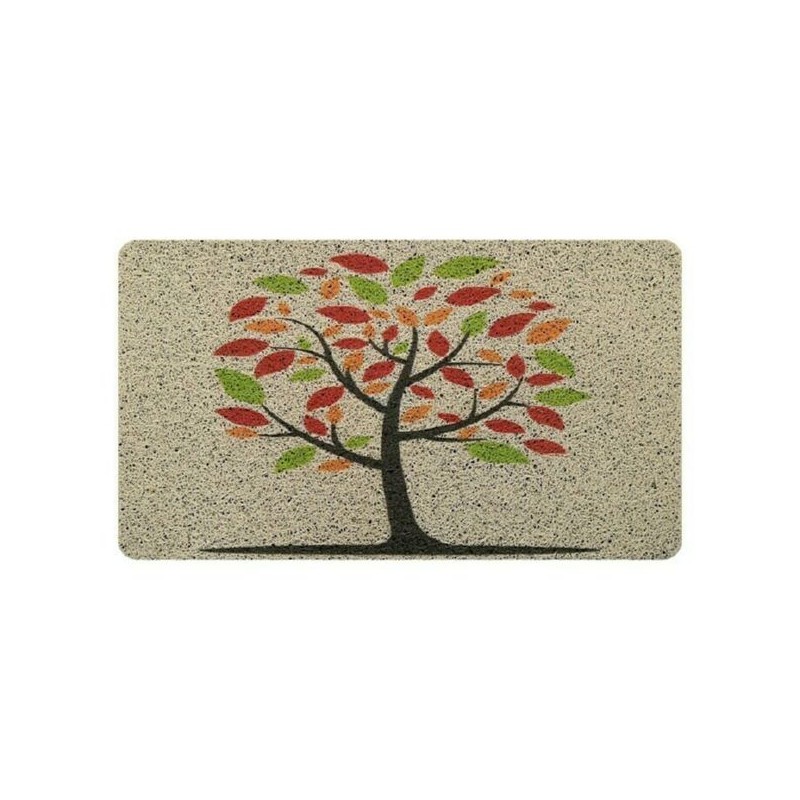 Felpudo Vinilo Rizo Arbol 40 X 70 Cm - Masferreteria