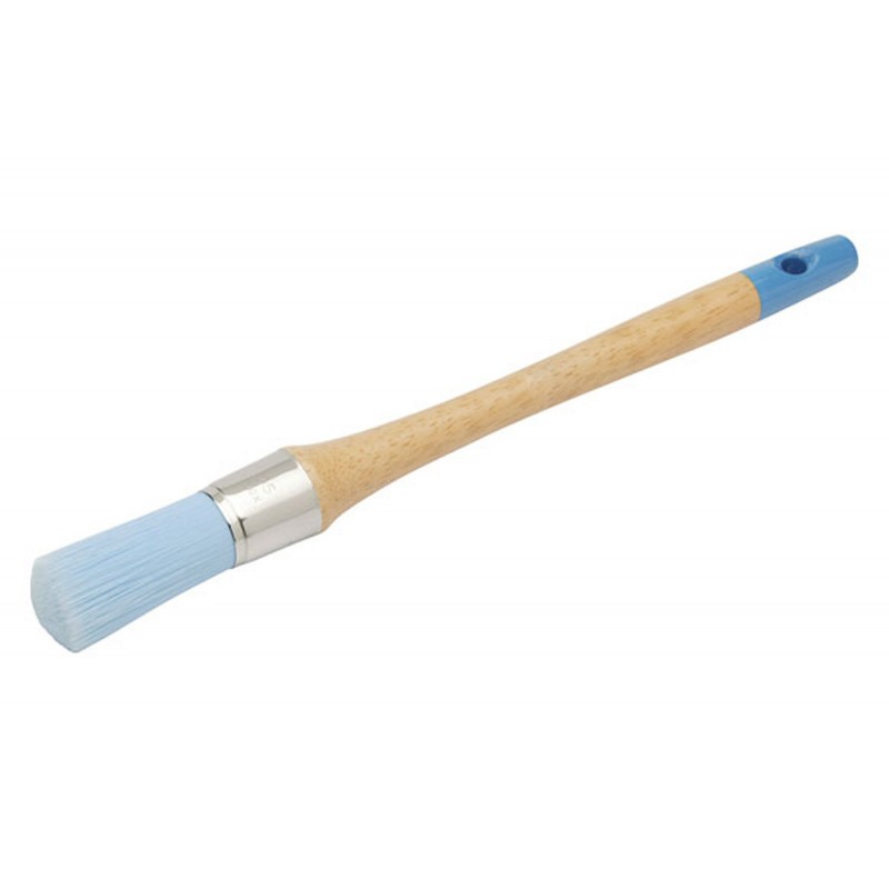 RULO - Brocha Recortar Fibra Azul 21Mm - Masferreteria