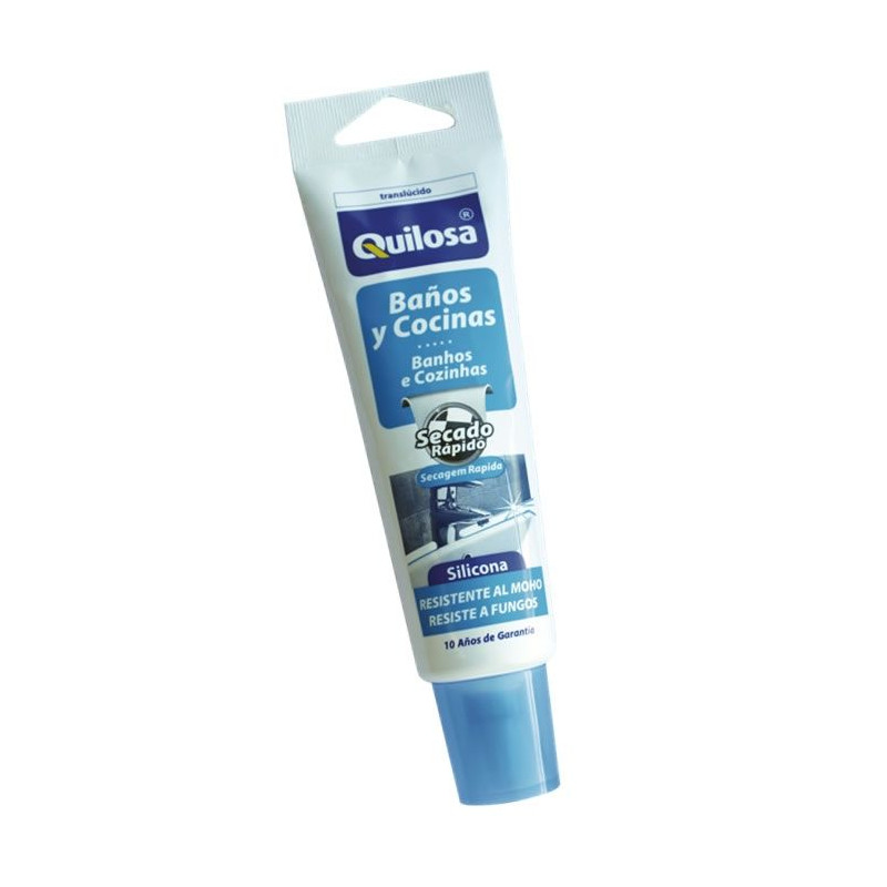 Comprar Silicona Acida Cocinas/baños Transl Secado Rapido Tubo 100ml en MasFerreteria