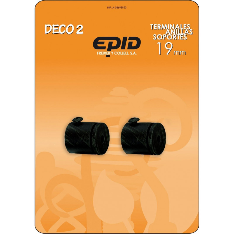 Soporte Barra Cort 19mm Lateral Epid Met Ne Deco 2 420244062 ...